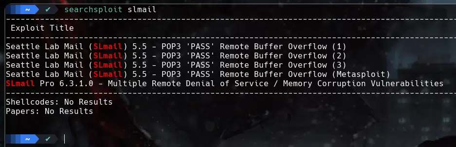 Buffer Overflow 32 Bits en SLMail 5.5 - Deep Hacking