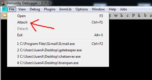 Buffer Overflow 32 Bits en SLMail 5.5 - Deep Hacking